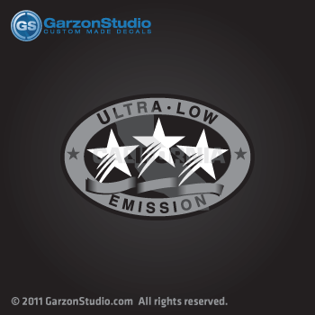 Tohatsu Outboard Ultra-Low emission california decal | JohnsonDecals.com